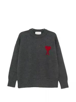 AMI Paris De Coeur Crew Neck Sweater