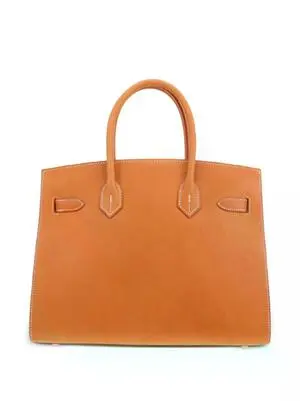Hermès 2020 Birkin Grained Handbag - Brown