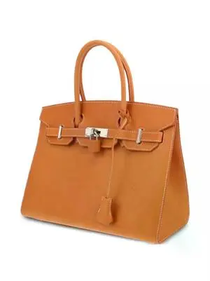 Hermès 2020 Birkin Grained Handbag - Brown