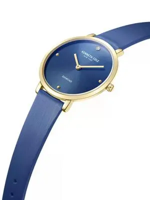 KENNETH COLE Diamond 34mm Watch - Blue