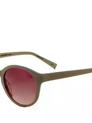 TURA Round Frame Sunglasses
