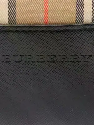 Burberry 2000-2017 Haymarket Check Canvas Tote Bag