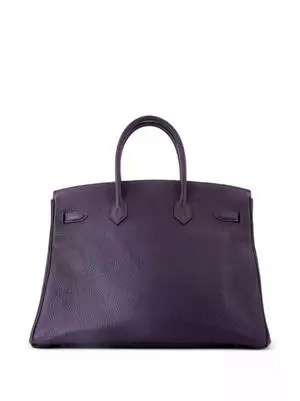 Hermès Birkin Togo Handbag With Gold Hardware - Purple