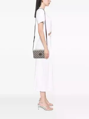 Gucci 2016-2026 Gg Supreme Interlocking G Crossbody Bag