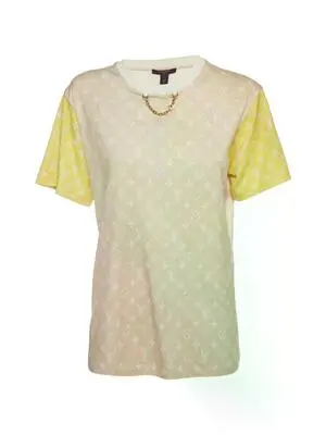 LOUIS VUITTON Monogram Cotton T-shirt - Neutrals