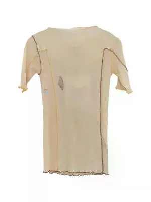 BASERANGE Exposed-seam T-shirt