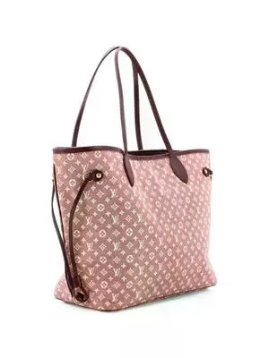 LOUIS VUITTON Neverfull Monogram Idylle Mm Tote Bag - Pink