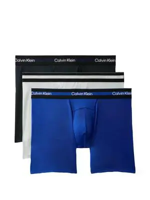 Calvin Klein Icon Active Mesh Boxer Briefs 3-pack - Blue