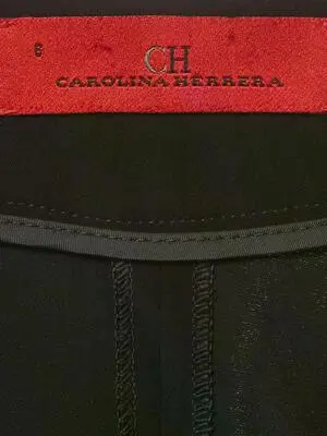 Carolina Herrera Wide-leg Stretch Crepe Trousers
