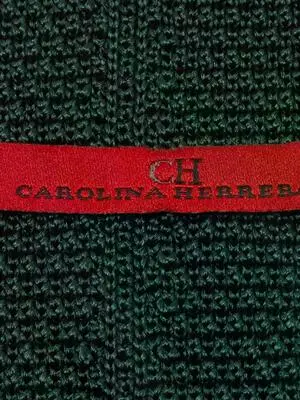 Carolina Herrera Logo-patch Tie