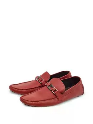 LOUIS VUITTON Hockenheim Leather Loafers