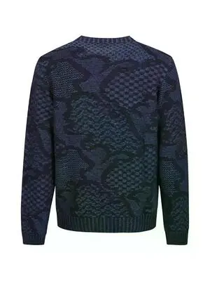 Etro Geometric Pattern Wool Sweater