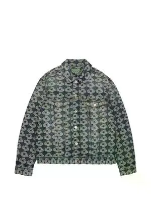 DENIM TEARS Jacquard Wreath Denim Jacket