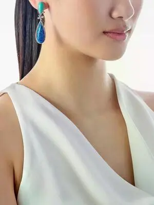 ANABELA CHAN Opal Papillon Multi-stones Earrings