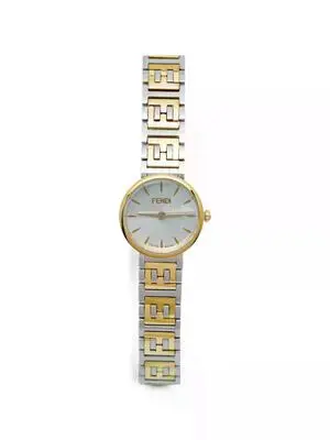 Fendi Two-tone Stainless Steel Quartz Watch - Silver