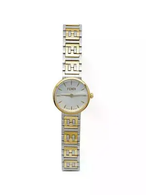 Fendi Two-tone Stainless Steel Quartz Watch - Silver