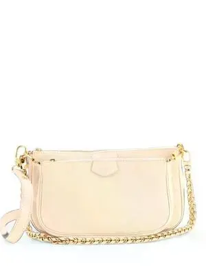 LOUIS VUITTON Multi Pochette Accessoires Monogram Empreinte Giant Crossbody Bag - Neutrals