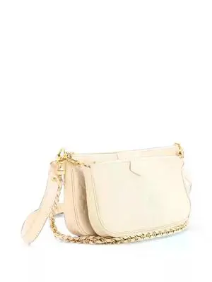 LOUIS VUITTON Multi Pochette Accessoires Monogram Empreinte Giant Crossbody Bag - Neutrals