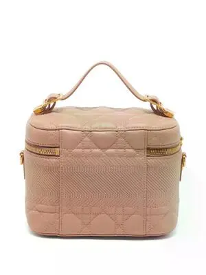Dior 2020 Small Diortravel Cannage Makeup Bag