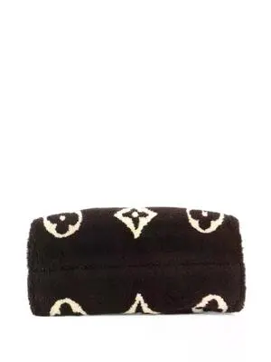 LOUIS VUITTON Teddy Fleece Gm Tote Bag - Brown
