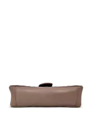 Gucci Gg Marmont Chevron Shoulder Bag - Pink