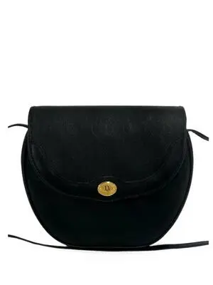 Dior 20th Century Honeycomb Crossbody Bag - Black