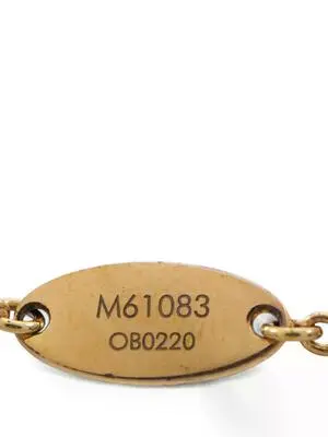 LOUIS VUITTON 2020 Plated Essential V Necklace Costume Necklace
