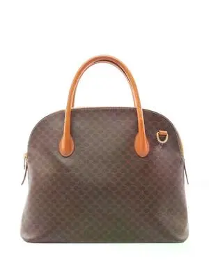 Celine Macadam Coated Canvas Dome Handbag