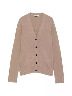MAX MARA S Max Mara Logo Embroidered Elbow Patch Cardigan