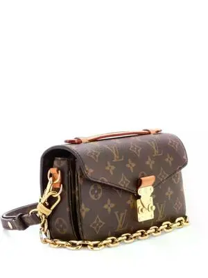 LOUIS VUITTON Pochette Metis Monogram Canvas East West Crossbody Bag - Brown