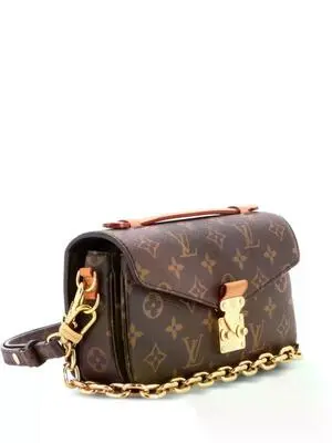 LOUIS VUITTON Monogram Canvas Pochette Metis East West Bag - Brown