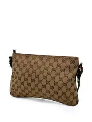 Gucci 2000-2015 Gg Canvas Web Crossbody Bag