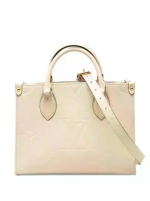 LOUIS VUITTON Monogram Empreinte Onthego Pm Satchel
