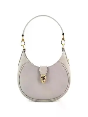 BVLGARI Serpenti Ellipse Crossbody Bag - Grey