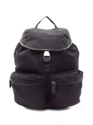 Prada 2000-2013 Tessuto Backpack - Black