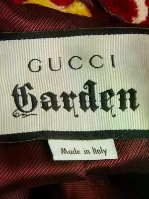 Gucci Damask Pattern Velvet Jacket