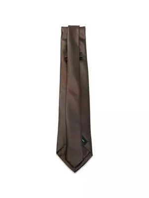 SAPIO Satin Finish Neck Tie Brown
