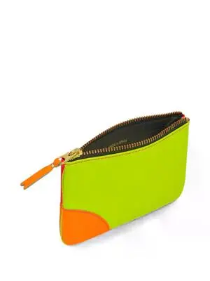 Comme Des Garçons Super Fluo Group Logo-print Wallet