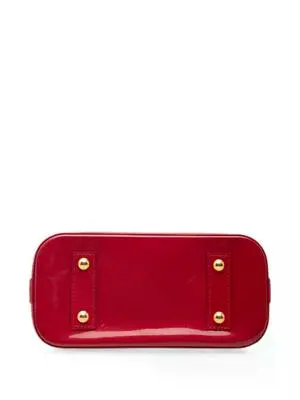 LOUIS VUITTON 2013 Monogram Vernis Alma Bb Satchel