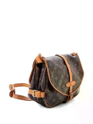 LOUIS VUITTON Saumur Monogram Canvas 30 Crossbody Bag