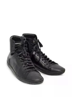 Saint Laurent Court Classic High-top Sneakers