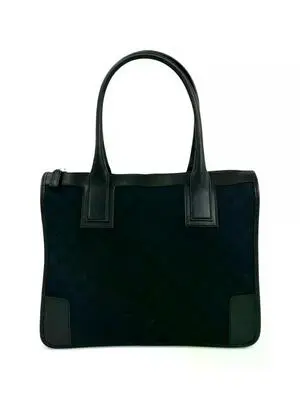Gucci 2000-2015 Gg Canvas Handbag - Black