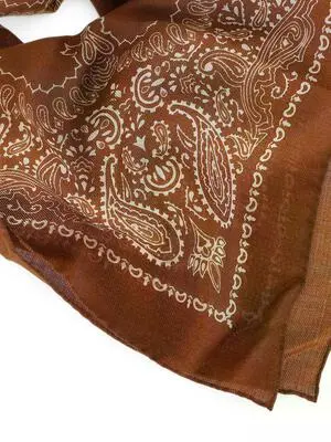 DESTIN Judy Paisley-print Wool Scarf