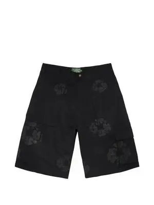 DENIM TEARS Mono Wreath Cargo Shorts