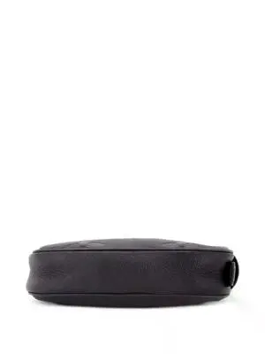LOUIS VUITTON Monogram Empreinte Giant Mini Hobo Bag - Black