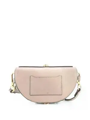 Chloé Nile Leather Mini Crossbody Bag - Grey