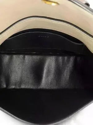 Chloé Nile Leather Mini Crossbody Bag - Grey