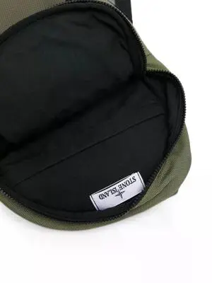 Stone Island Logo-patch Panelled Backpack