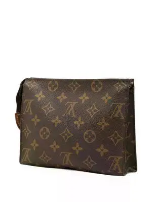 LOUIS VUITTON 1990 Monogram Toiletry Pouch 19 Clutch Bag