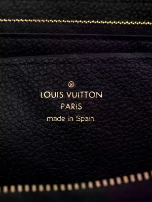 LOUIS VUITTON 2010-2026 Bicolor Monogram Empreinte Giant Zippy Wallet Long Wallets